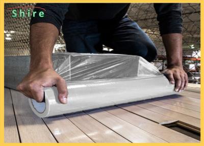 China HAVC Duct Protection Roll 2.0 mil High Puncture Resistance Duct Protective Film 48 in for sale