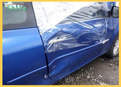 China PE Self Adhering Weather Barrier Collision Wrap Film 3 mil for Damaged Vehicles for sale