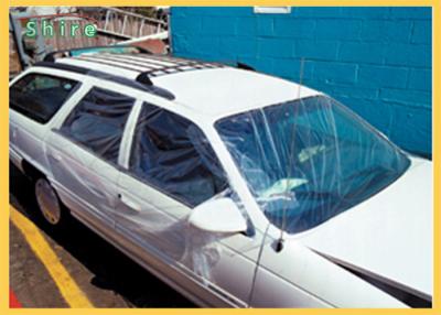 China Self Adhering Collision Wrap Film 3 Mil Temporary Outdoor Storage Protection for Damaged Vehicles for sale