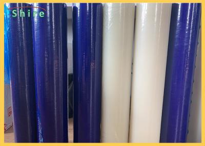 China Customized Blue PE Duct Protection Film 0.05-0.1mm Thickness Dust Proof Open Vent Cover for sale