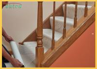 China Clear Adhesive Carpet Protection Film Heavy Duty 0.55mm 2050mm for sale