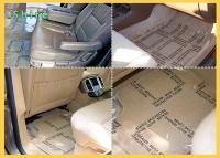 China Auto Carpet Protective Film with Printing and Perforation 80 Mic Thick 1200mm Width for sale