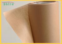 China Waterproof Kraft Paper Floor Protection 0.055mm Thickness 1000m Length High Peel Strength for sale