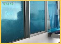 China Tearable Blue PE Window Glass Protection Film 20-150mic Temporary Protective Film for sale