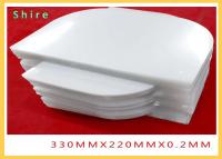 China Disposable PET Face Shield 33x22cm Transparent Safety Visor Anti-Droplet Dust-Proof for sale