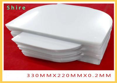 China Disposable PET Face Shield 33x22cm Transparent Safety Visor Anti-Droplet Dust-Proof for sale
