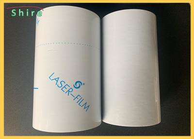 China Adhesive 30Microns Surface Protection Film for Stainless Steel Laser Cutting for sale