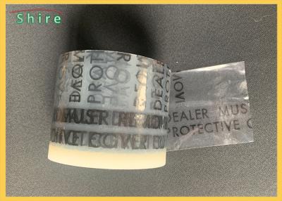 China Transparent SGS 1520mm 4Mil Auto Carpet Protection Film with Printing for sale