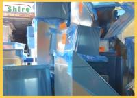 China Blue 50micron Polyethylene Duct Protection Film 50MM Width Customizable for sale
