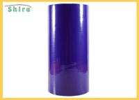 China Blue Anti UV SGS 50 Microns Window Glass Protection Film 60 Mic PE Protective for sale