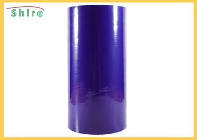 China Blue Anti UV SGS 50 Microns Window Glass Protection Film 60 Mic PE Protective for sale