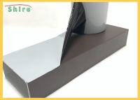 China Black White Aluminum Composite Panel Protective Film 70 Micron 1220mm Width for sale