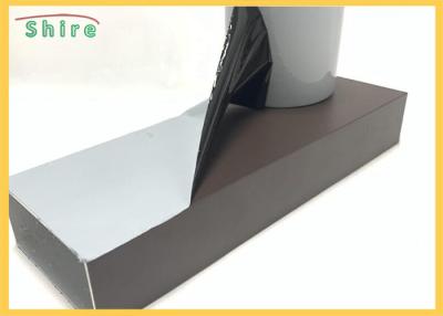 China Black White Aluminum Composite Panel Protective Film 70 Micron 1220mm Width for sale