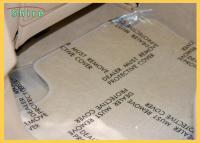 China SGS 75MIC Auto Carpet Protection Film with Dealer Must Remove Printing PE Film for sale