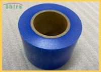 China 50 Micron Dental Barrier Film Blue Roll 1200 Pcs Low Adhesion Infection Control for sale