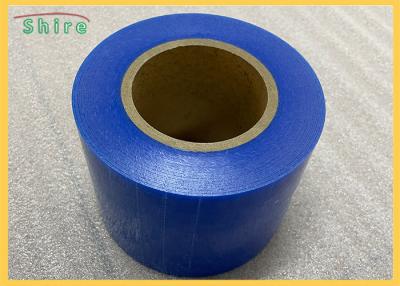 China 50 Micron Dental Barrier Film Blue Roll 1200 Pcs Low Adhesion Infection Control for sale