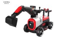 China Kids Ride On Excavator 6V Battery Powered Construction Toy for Ages 1-6 30kg Capacity for sale