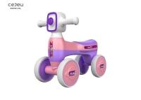 China Kids Balance Bike No Pedal 180 Degree Rotated Handlebar Carbon Steel Frame 2 Years Plus for sale
