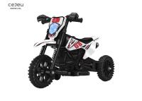 China 6V Ride On Kids Electric Motorcycle 30KG Capacity 86x50x56cm Red White for sale