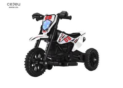 China 6V Ride On Kids Electric Motorcycle 30KG Capacity 86x50x56cm Red White for sale