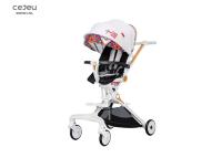 China Lightweight Baby Stroller One Handed Easy Folding Adjustable Backrest 8kg EVA Wheels for sale