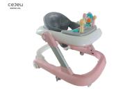 China CJ886 O Leg Baby Walker with Auxiliary Brake Anti Rollover for 6-18 Months for sale