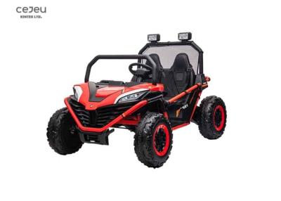 China Electric Kids Ride-On Car 12V 4WD Two Seater UTV with Remote Control Green for sale