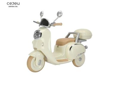 China Yellow Ride On Car for Kids 3-5 Years 6V Battery Powered with Wheels and Handle for sale