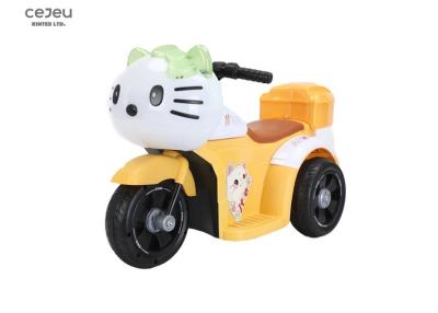 China Children Electric Motorcycle Tricycle 6V4AH Battery Ride On Toy Car for Ages 3-5 for sale