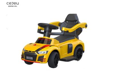 China Baby Toddler Ride on Car Foot to Floor Walker with Safety Guards Backrest 73x33x26cm for sale