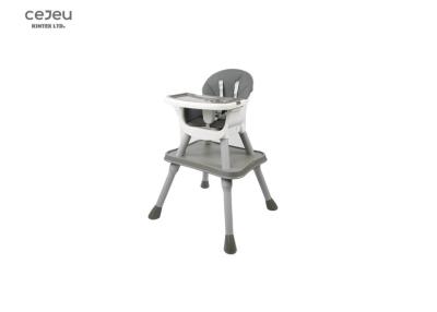 China Foldable Baby High Chair Feeding Chair Adjustable Height Dining Table Booster Seat 3-in-1 for sale