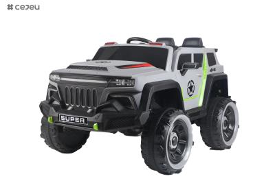 China 12V Ride On Car with 45W Motor 4 Wheel Suspension Remote Control SUV for Kids 3-8 Years for sale