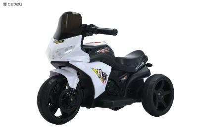 China Electric Ride On Motorcycle for Kids 3-8 Years 6V Battery Powered Car with LED Music for sale