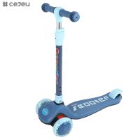 China 3 Wheel Kick Scooter for Kids 2-6 Years Adjustable Height 4 Levels LED Wheels Toddler Scooter for sale