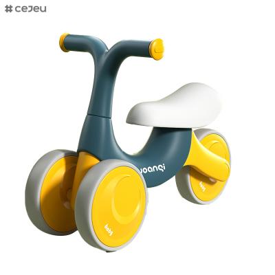 China Baby Ride on Push Car No Battery Foot to Floor Sliding Walker for Toddlers 1-3 Years 520mm for sale