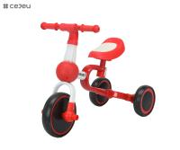 China Kids Balance Bike Tricycle for 2-4 Years Old with Training Wheels 70 Degree Steering Limit for sale