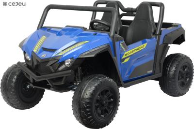 China 12V Kids Electric UTV Dual Drive Ride On Car with 2.4G RC and Suspension for Ages 3-8 for sale