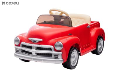 China Licensed Chevrolet Silverado 12V Kids Electric Ride on Toy Car with Remote Control and Music Player for Ages 3-8 for sale