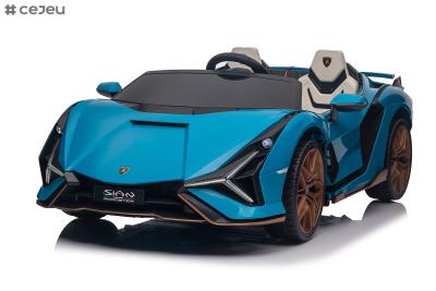 China Ktaxon Licensed Lamborghini Veneno 12V Kids Ride On Car with Parent Remote Control 4.3 mph for sale