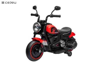 China Electric Kids Motorcycle Toy 6V4.5AH with Music Lights Hand Acceleration Foot Brake for Ages 3-5 for sale