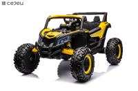 China 12V Kids Ride On UTV with Remote Control 3 Speed Modes and Storage Trunk Electric Toy Car for Ages 3-8 for sale