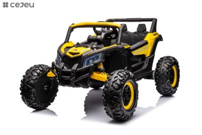 China 12V Kids Ride On UTV with Remote Control 3 Speed Modes and Storage Trunk Electric Toy Car for Ages 3-8 for sale