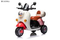 China 12V Kids Vespa Scooter Ride on Motorcycle with Training Wheels for Ages 3-5 for sale