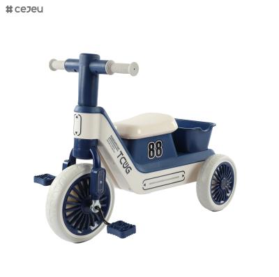China Kids Riding Tricycle 3-6 Years with Music Light Storage Basket 74x44x59cm for sale