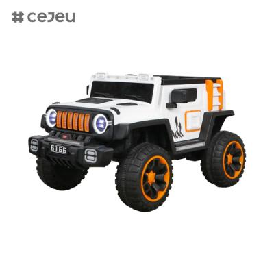 China 12V Kids Ride On Car with Bluetooth USB MP3 Swing Function Two Doors Open LED Light for sale