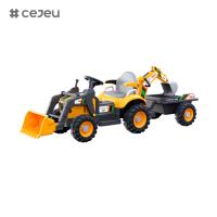 China Plastic Ride On Tractor 6V Battery Kids Electric Farm Car with Music and Light for Ages 3-8 for sale