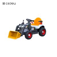 China Plastic Ride On Tractor 6V4.5AH with Music Early Education Light Manual Push for Kids for sale