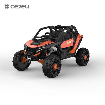 China 12V 2 Seater Kids Ride on UTV Car 10AH Electric Vehicle with 2x550W Motor Bluetooth for sale