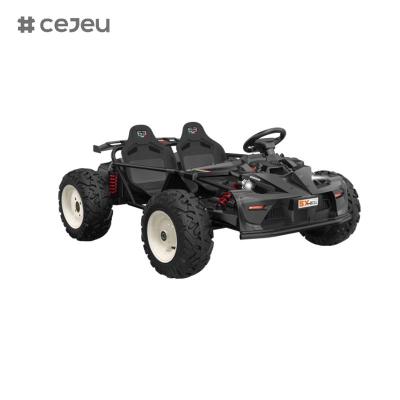 China KINTEX 12V Ride On Drift Go Kart for Kids 3-8 Years with 2 Speeds Remote Control Bluetooth Music for sale