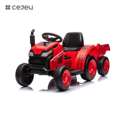 China Kids Electric Ride On Tractor 6V 4.5Ah with Remote Control for Ages 3-6 Years for sale
